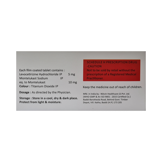Levomon-D Tablet buy now @ ₹154 per 10 Strip | Online Rengas Pharmacy India