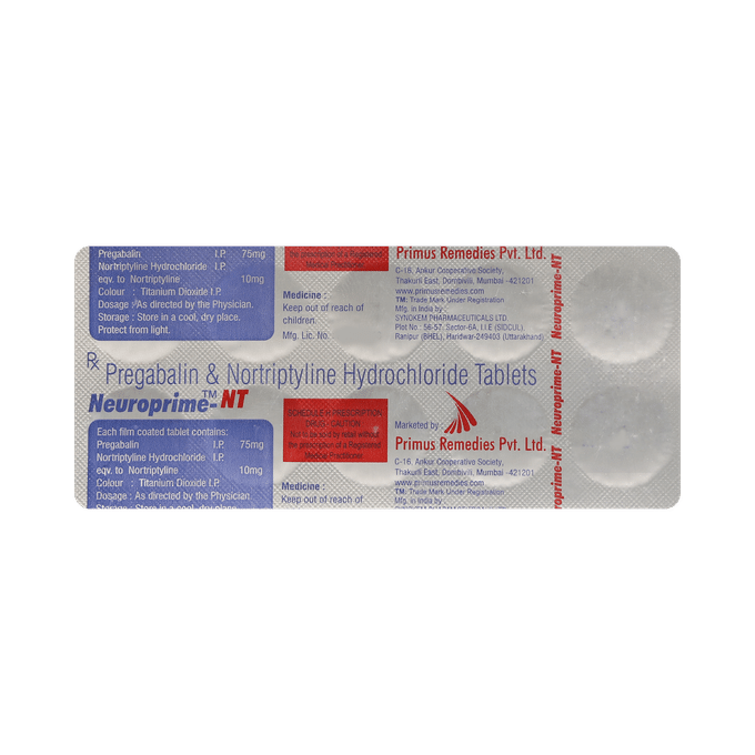 Neuroprime NT Tablet buy now @ ₹170 per 10 Strip | Online Rengas ...