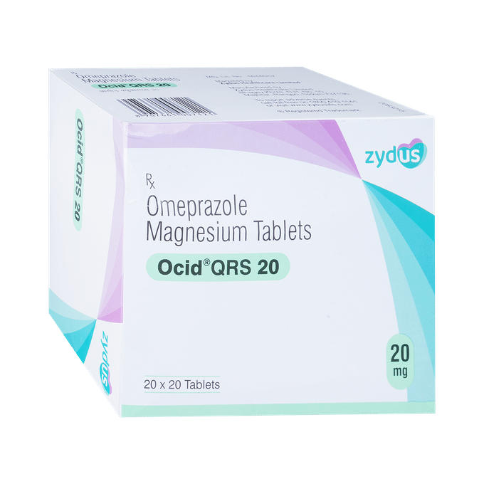 Ocid QRS 20 Tablet buy now @ ₹4.24 Tablet | Online Rengas Pharmacy India