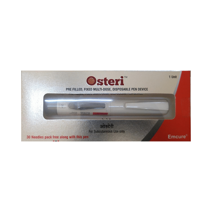 Osteri 750mcg Solution for Injection buy now @ ₹10315 Solution For ...