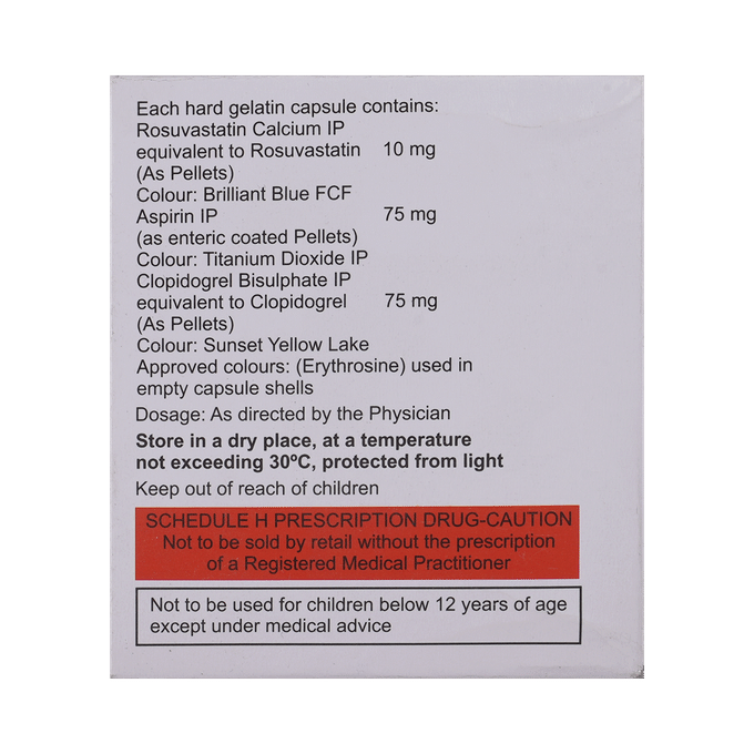 Rxtor Gold 10 Capsule buy now @ ₹16.63 Capsule | Online Rengas Pharmacy ...