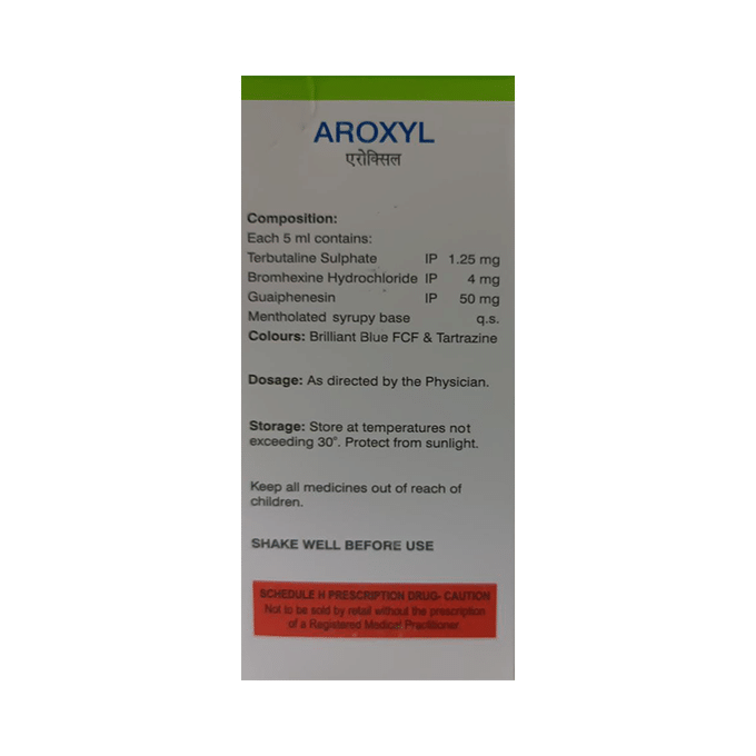 Aroxyl Syrup buy now @ ₹70.00 per 1 Bottle | Online Rengas Pharmacy India