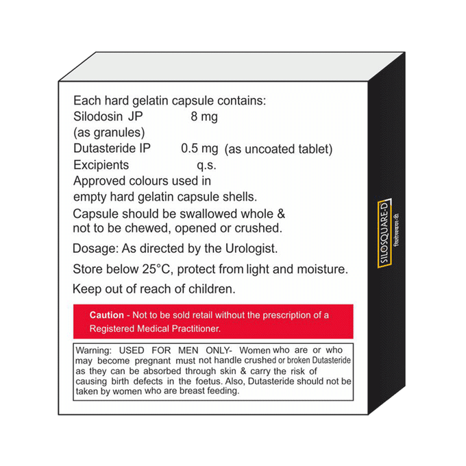 Silosquare-D Capsule buy now @ ₹440 per 10 Strip | Online Rengas ...