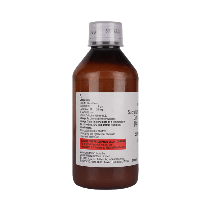 Sucramal - O Oral Suspension buy now @ ₹255.55 Suspension | Online ...