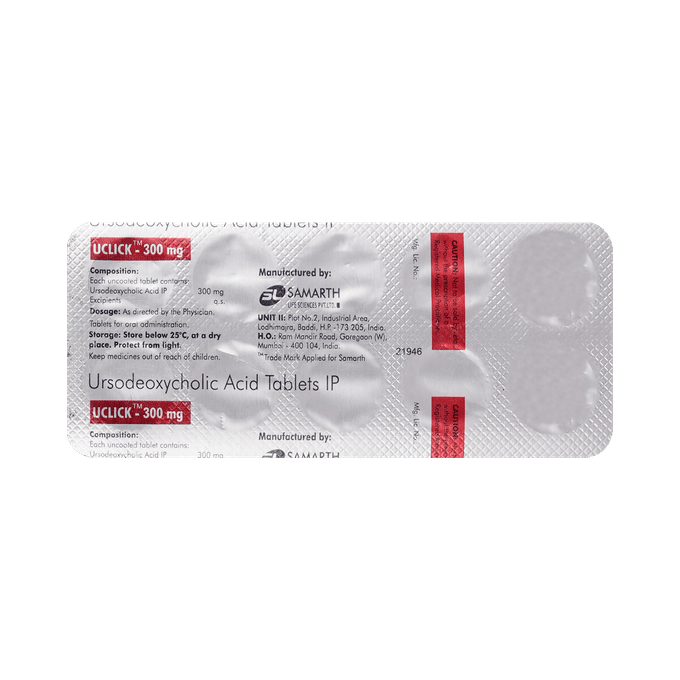 Uclick 300mg Tablet buy now @ ₹27.46 Tablet | Online Rengas Pharmacy India