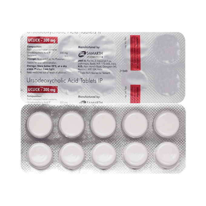 Uclick 300mg Tablet buy now @ ₹27.46 Tablet | Online Rengas Pharmacy India