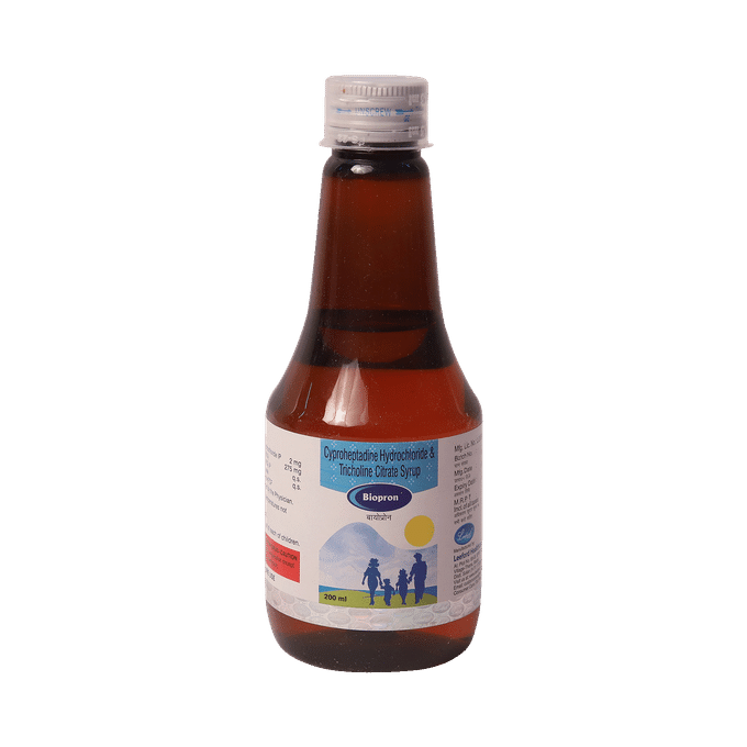 Biopron Syrup buy now @ ₹88.4 per 1 Bottle | Online Rengas Pharmacy India