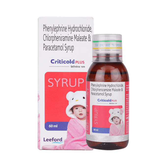 Criticold Plus Syrup buy now @ ₹59.50 per 1 Bottle | Online Rengas ...