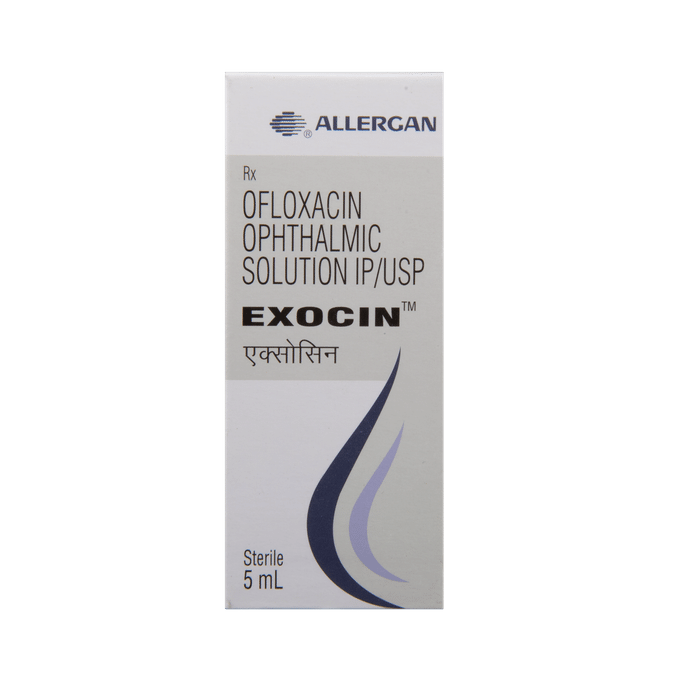 Exocin Ophthalmic Solution buy now @ ₹82.50 per 1 Bottle | Online ...